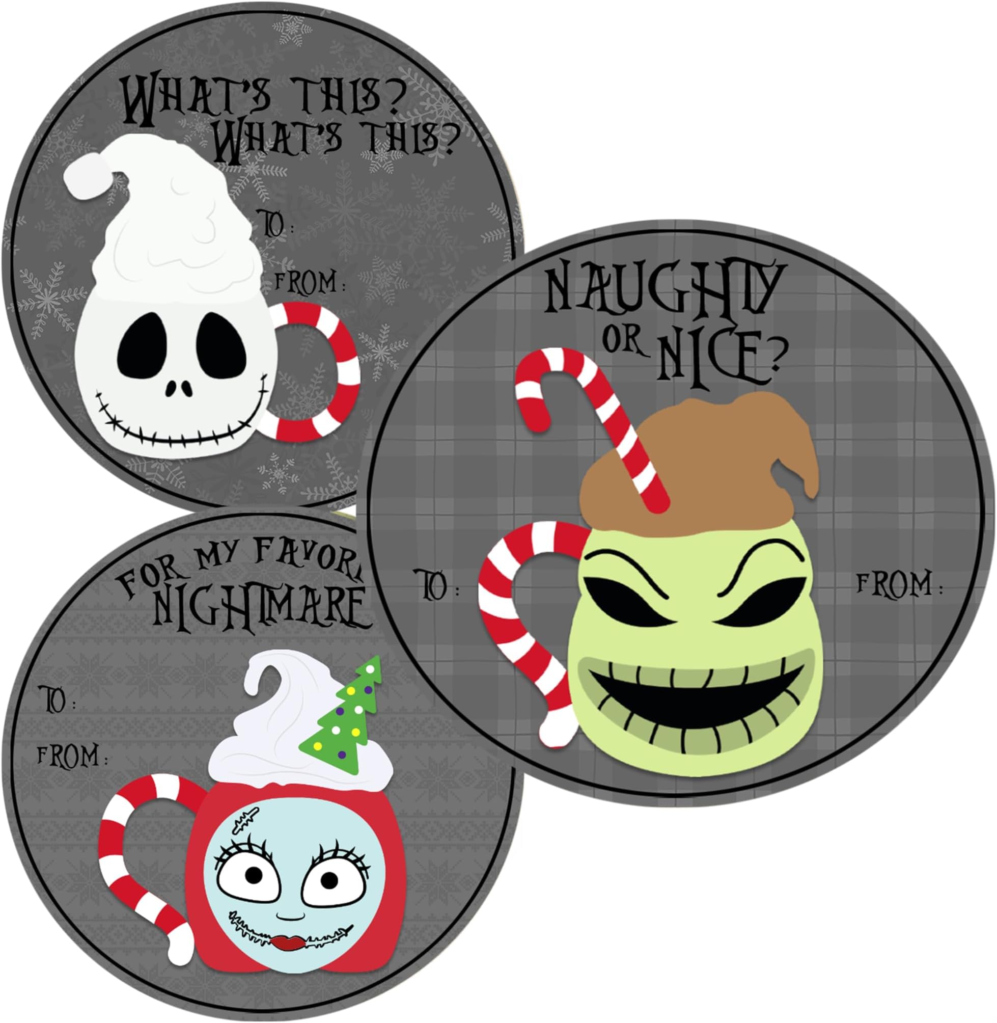 Amazon.com: Disney -The Nightmare Before Christmas - Ink Winter ...