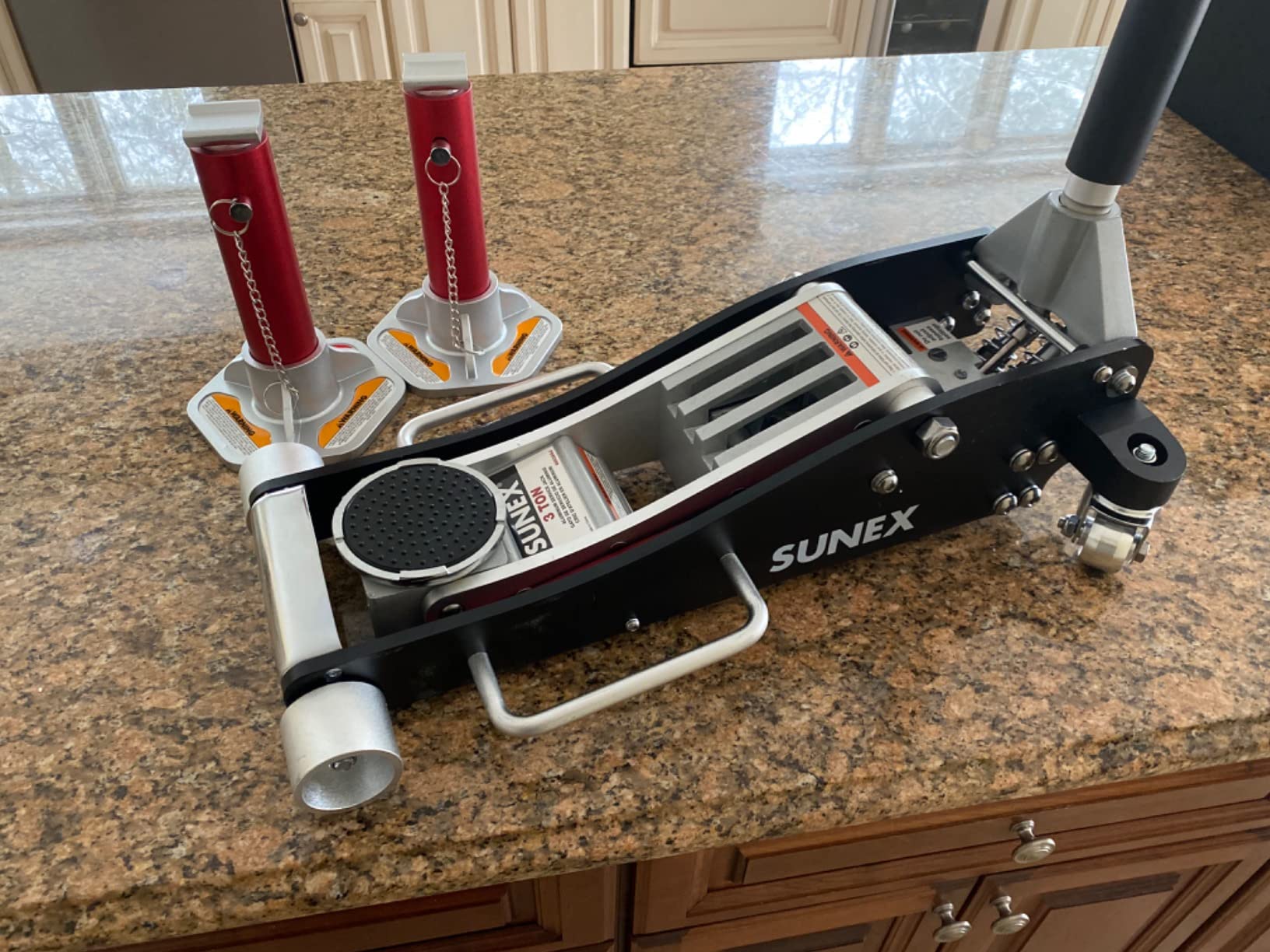 $12/mo - Finance Sunex 6603ASJ 3 Ton Aluminum Lift | Buy Now, Pay Later