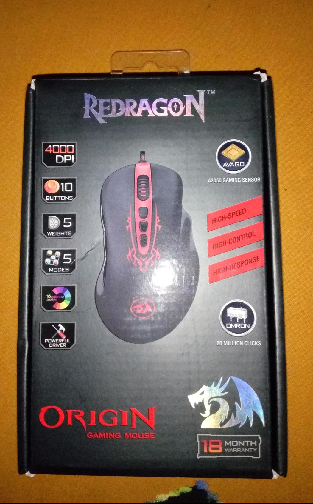 Amazon.in: Buy Redragon M903 Origin 4,000 DPI Gaming Mouse for PC, 8 ...