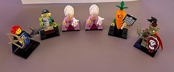 Amazon.com: LEGO Minifigures Series 24 6-Pack 66733 Building Toy Set ...