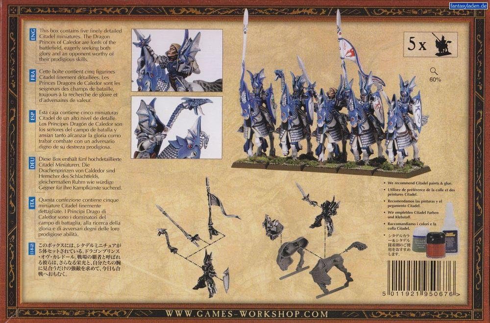 Amazon.com: Games Workshop High Elf Dragon Princes Box Set : Arts ...