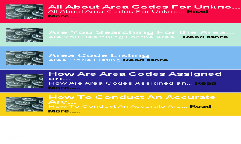 Area Codes - App on Amazon Appstore