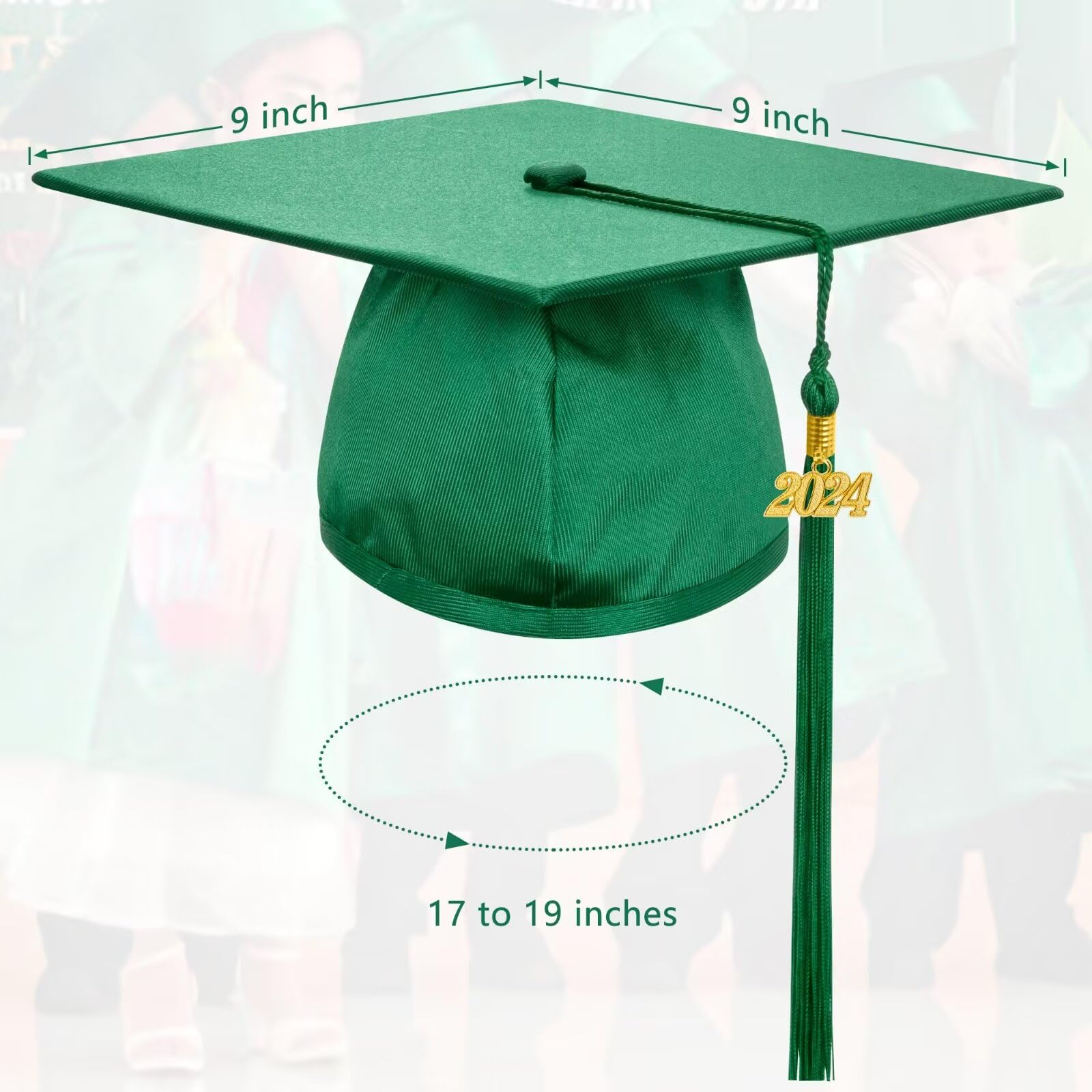 Snapklik.com : QZYL Kindergarten Graduation Cap And Gown, Unisex ...