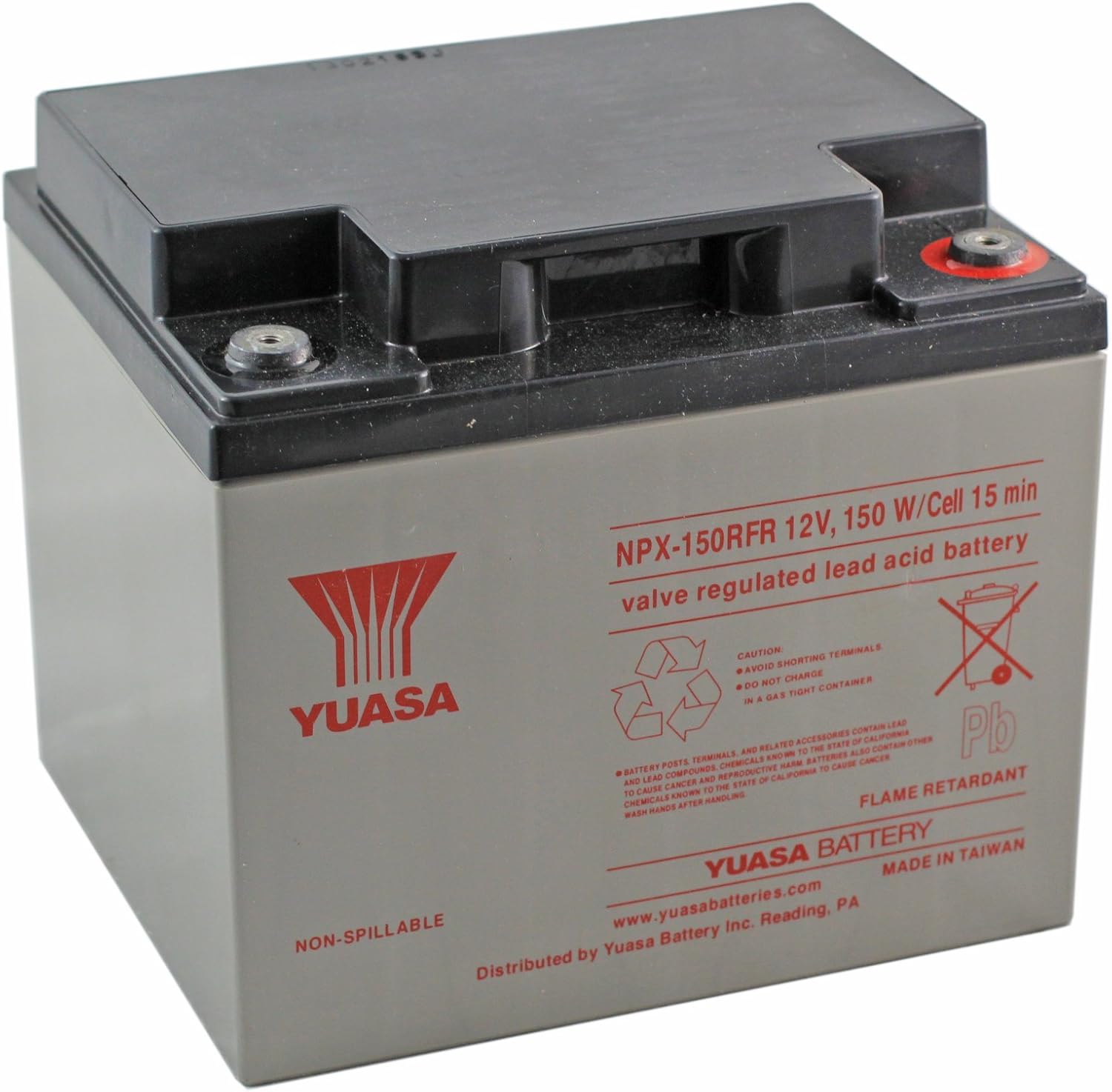 Amazon.com: YUASA BATTERY NPX-150RFR 12V 150WPC BATTERY : Health ...