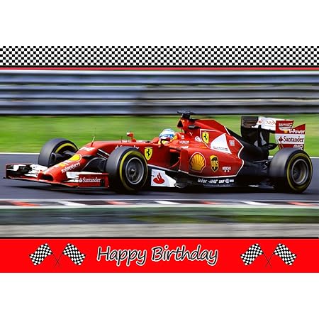 F1 / Formula 1 Car Birthday Card : Amazon.co.uk: Stationery & Office ...