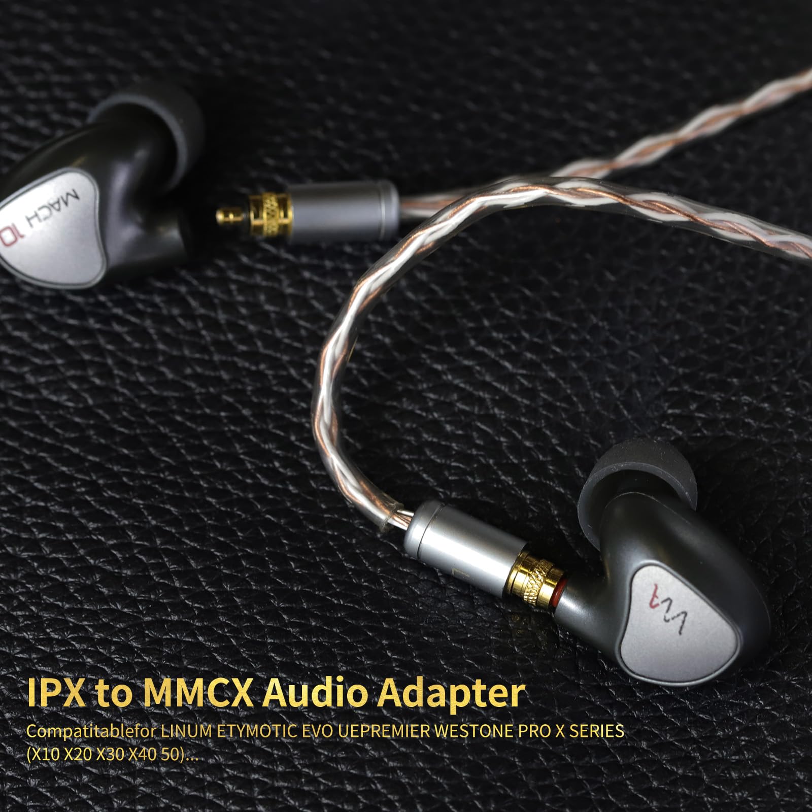 Snapklik.com : OKCSC IPX T2 Male To MMCX Female Earphone Connecter ...