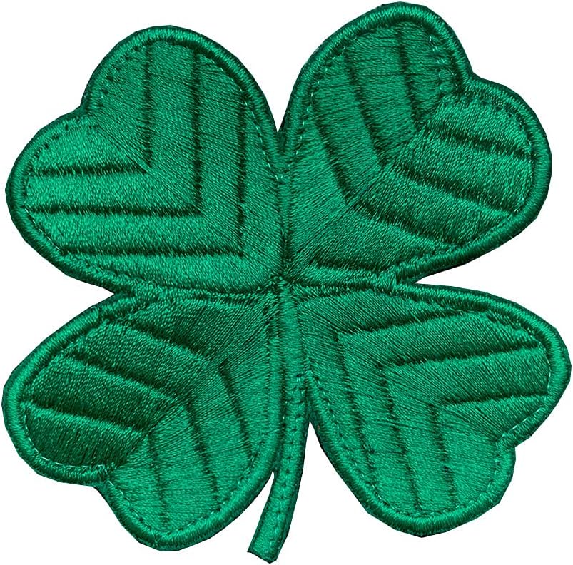 Amazon.com: Antrix Tactical Die Cut Irish 4 Clover Embroidered Emblem ...