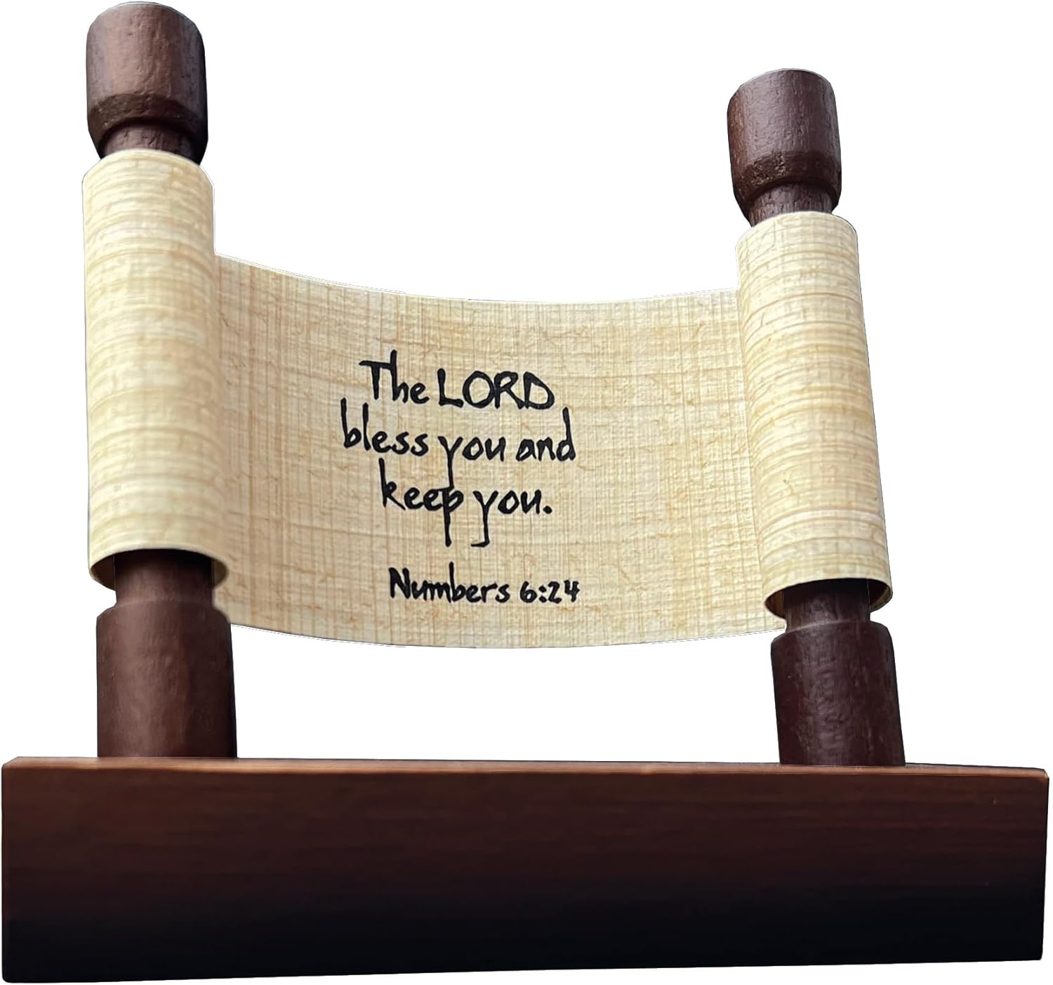 Amazon.com: Papyrus Paper Miniscroll with Numbers 6:24 - Handcrafted ...