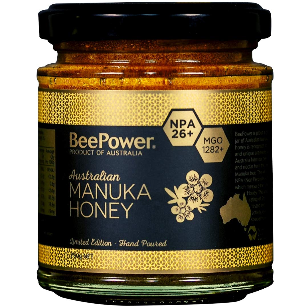 Amazon.com : BeePower Manuka Honey MGO 1282+ Hand Poured Limited ...
