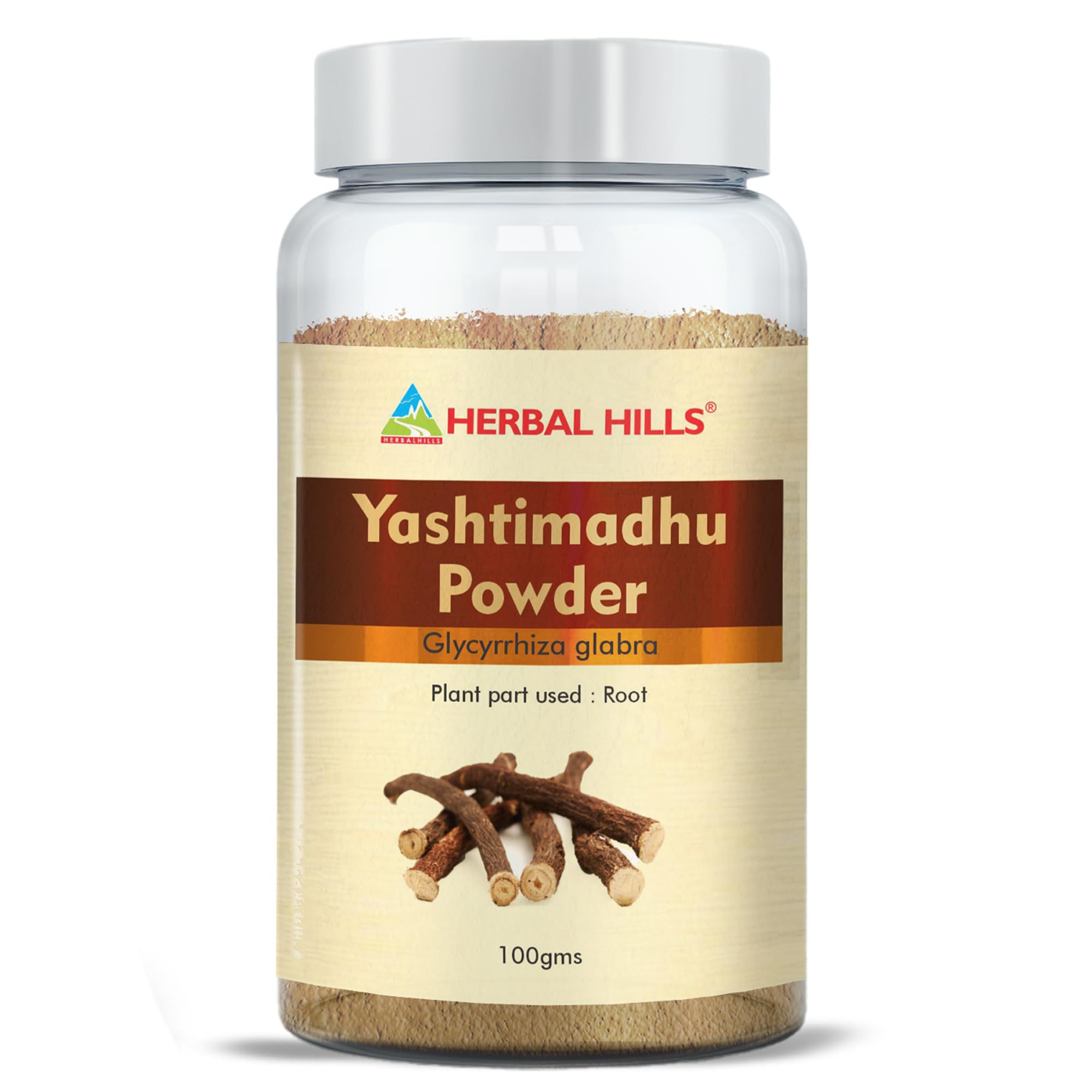 Herbal Hills Yashtimadhu Powder Edible Licorice (100 Gram Pack of 2 ...