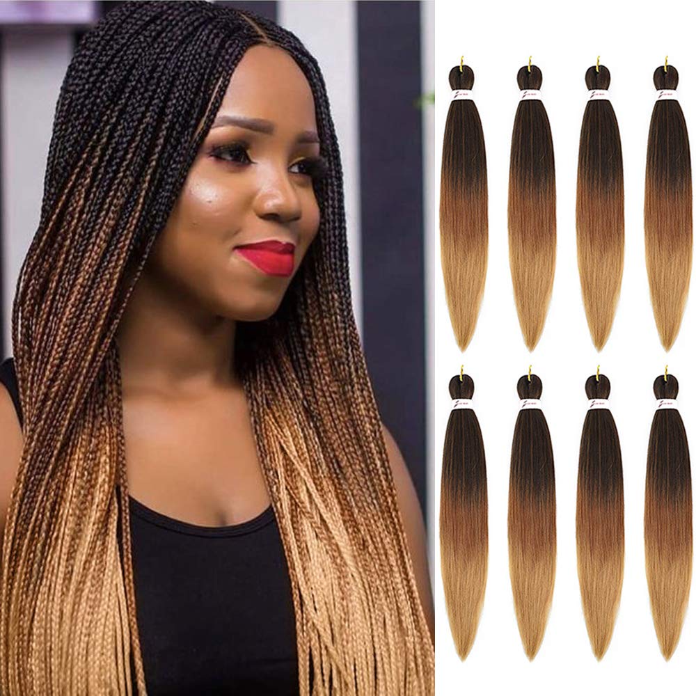 Amazon.com : AQINBEL Braiding Hair Pre stretched 26 Inches 8 Bundles ...