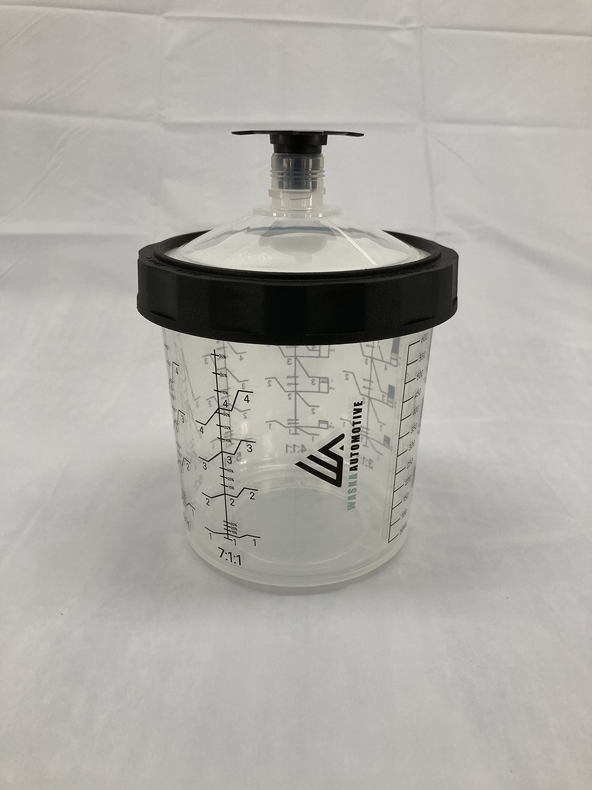 Amazon.com: Waska Automotive 650 ML SPS 3.0 Paint Cup System - 50 Count ...