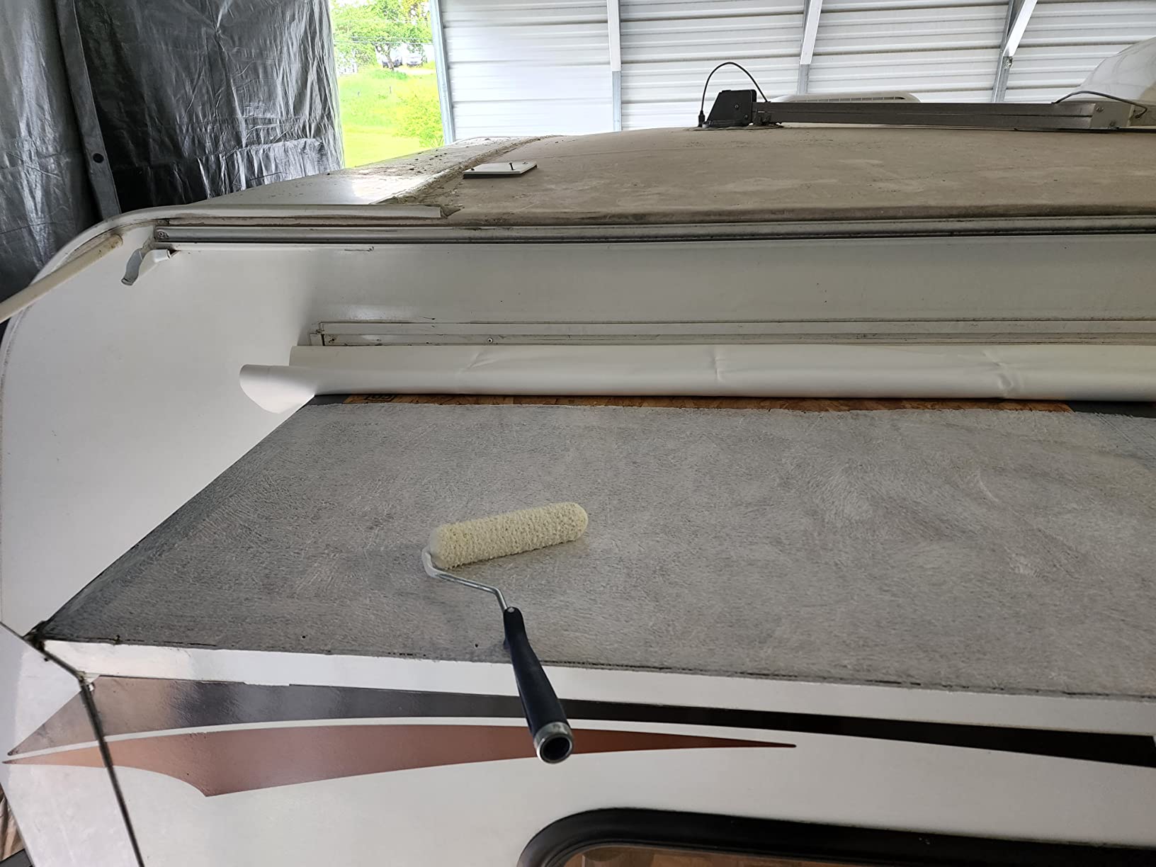 $20/mo - Finance RecPro Extreme Duty RV Slideout Rubber Roof | 8.5' or ...