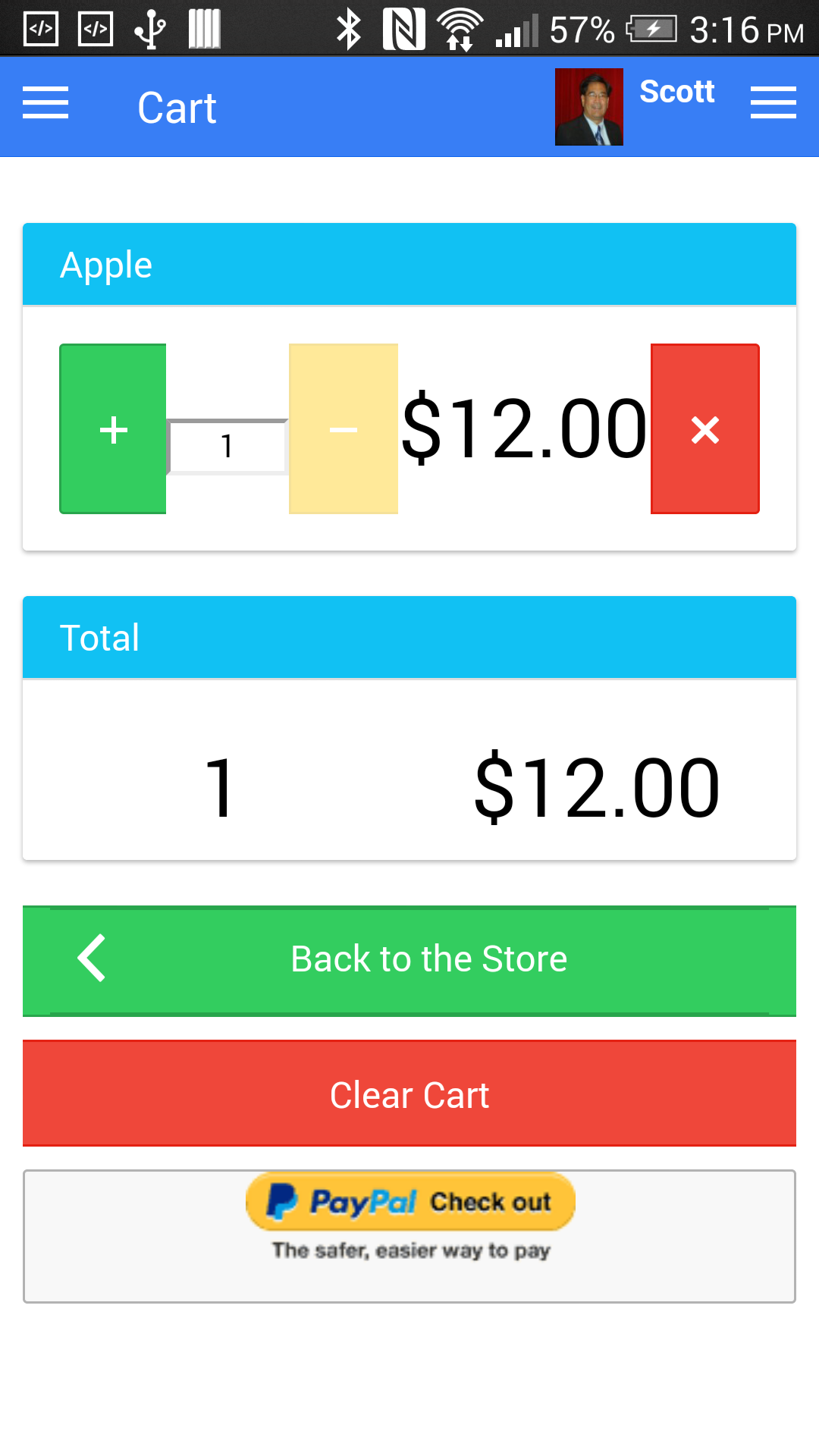 Shopping Cart with User Authorization Demo using Ionic and Firebase ...