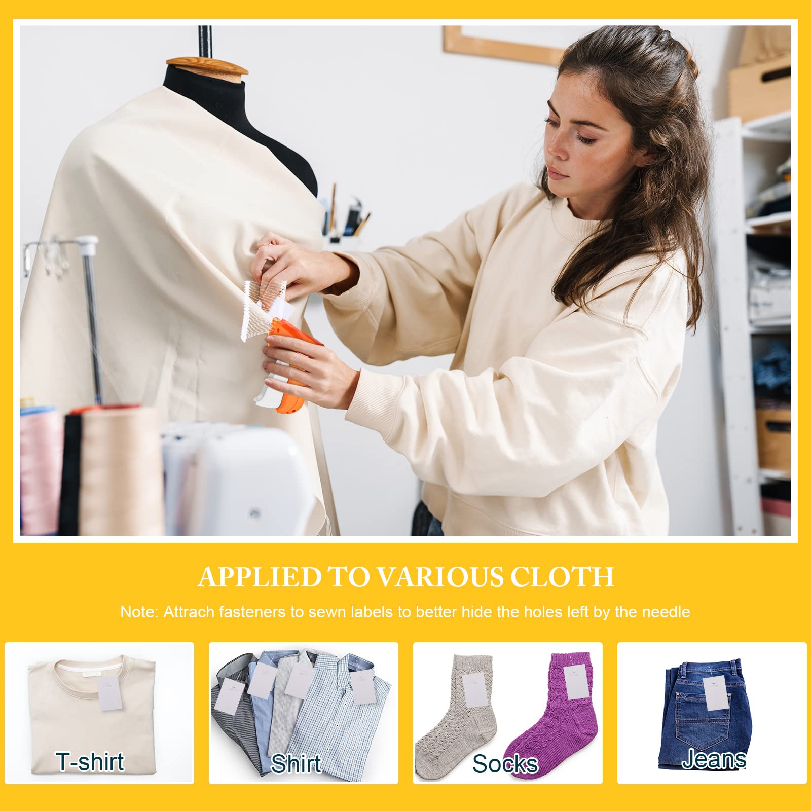 Snapklik.com : 6 Pack Tagging Guns For Clothing Retail Price Tag ...