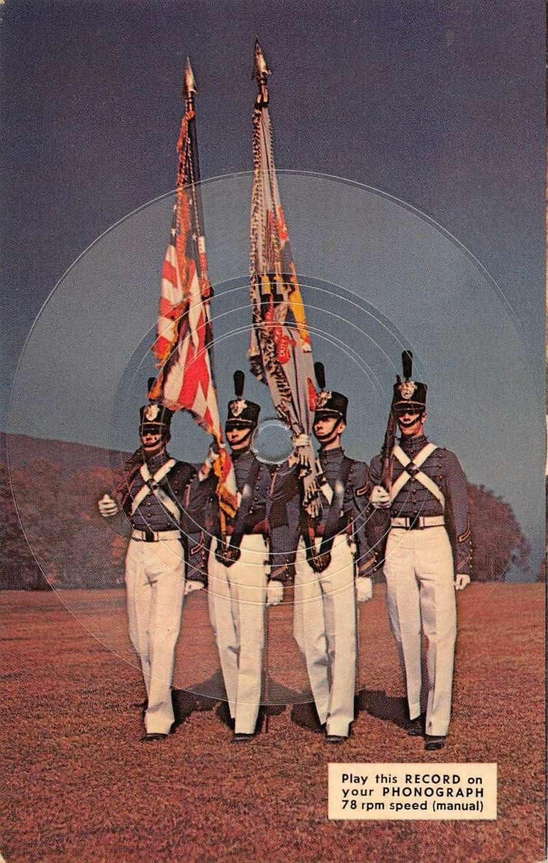West Point New York Playable Record Novelty Vintage Postcard J38851 at ...