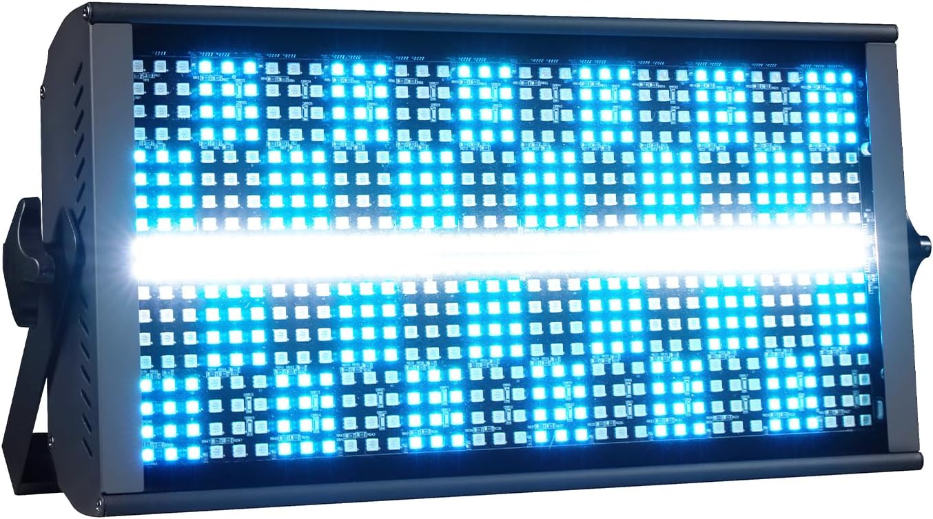 Amazon.com: Stage Light Bar LED 200W DJ Strobe Light 768 LEDs RGBW DJ ...