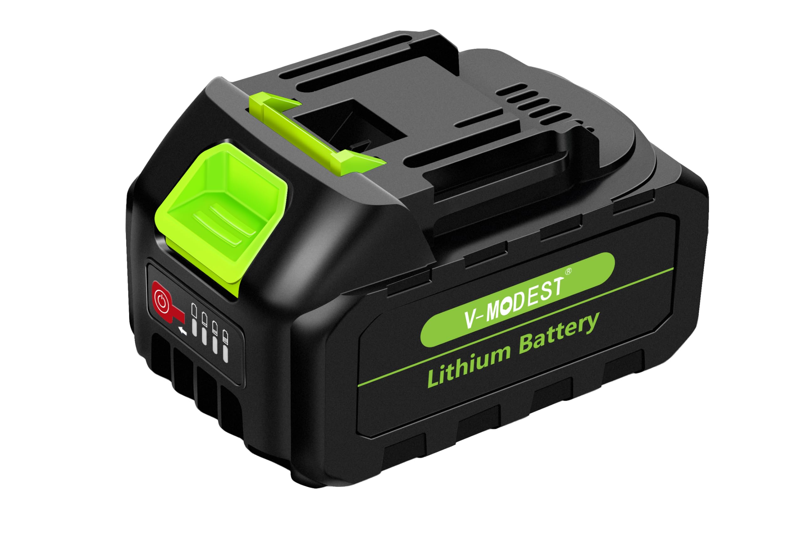 Amazon.com: V-MODEST Lithium Battery 4.0Ah 21V Suitable for 6inch/8inch ...