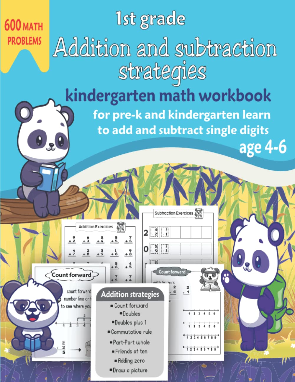 1st grade addition and subtraction strategies kindergarten math ...