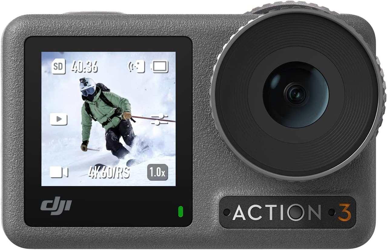 Amazon.com : DJI Osmo Action 3 Standard Combo, Waterproof Action Camera ...
