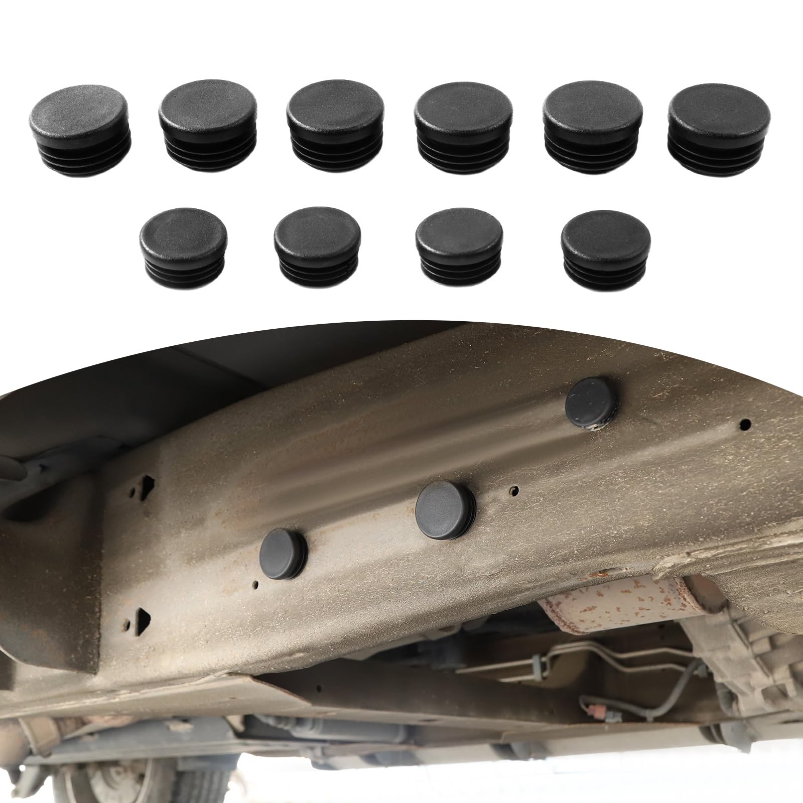 Amazon.com: RT-TCZ for Silverado Frame Tube Hole Plugs Compatible with ...