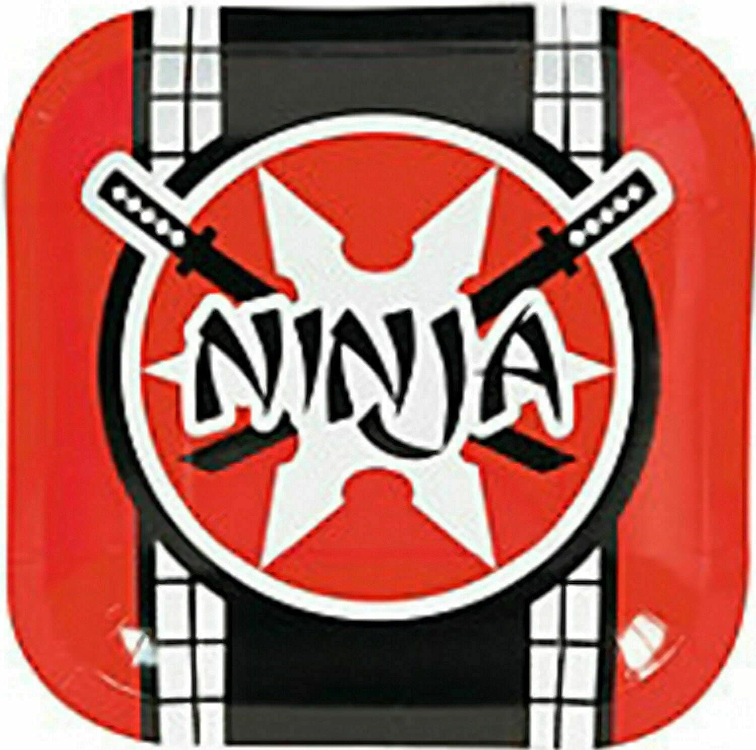 Amazon.com: Fun Express - Ninja Warrior Dessert Plates for Birthday ...