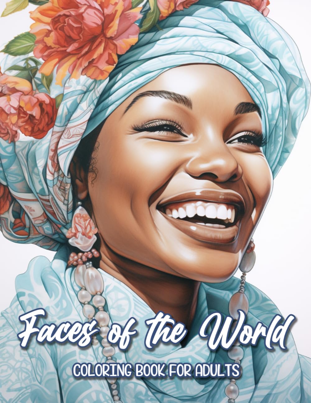 Amazon.com: Faces of the World Coloring Book: Adult Coloring Book ...
