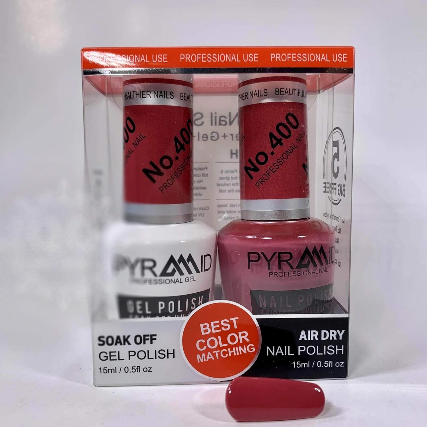 Amazon.com : Pyramid - 100% Pure Gel Nail Polish 0.5 fL Oz (400 ...