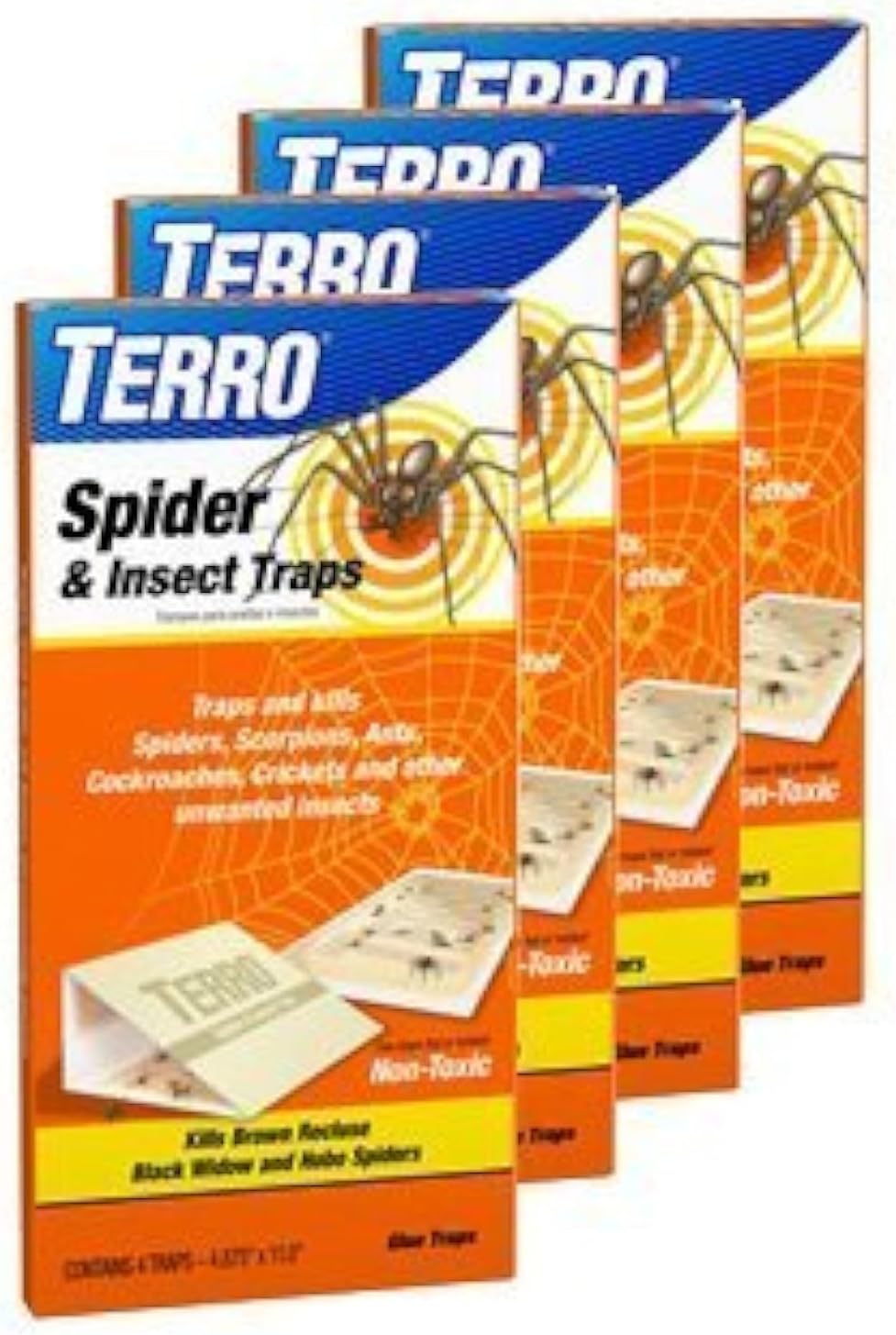 Amazon.com : Terro Spider & Insect Traps 16pk (4ct x 4pks) : Home Pest ...