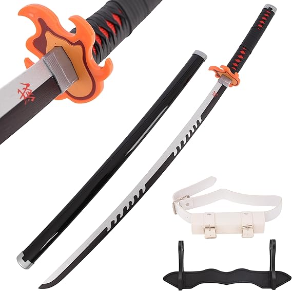Amazon.com: MUTANGUE Tanjiro Sword Katana, Advanced 40.3" Plastic Model ...