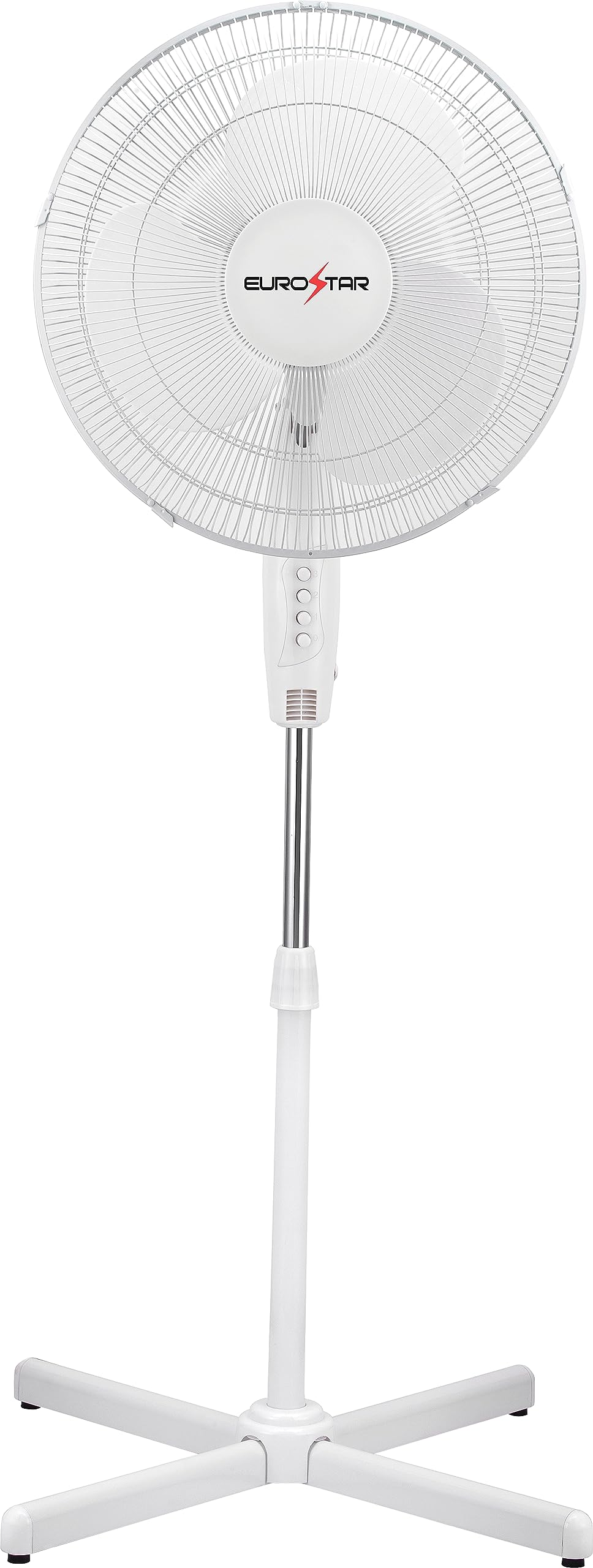 Amazon.com: EUROSTAR FSF16W 16" Stand Fan, White : Home & Kitchen