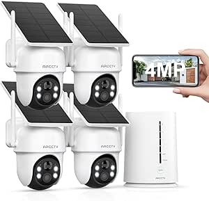 Amazon.com: ARCCTV Security Cameras Wireless Outdoor, 4 Cam-Kit, 4MP ...