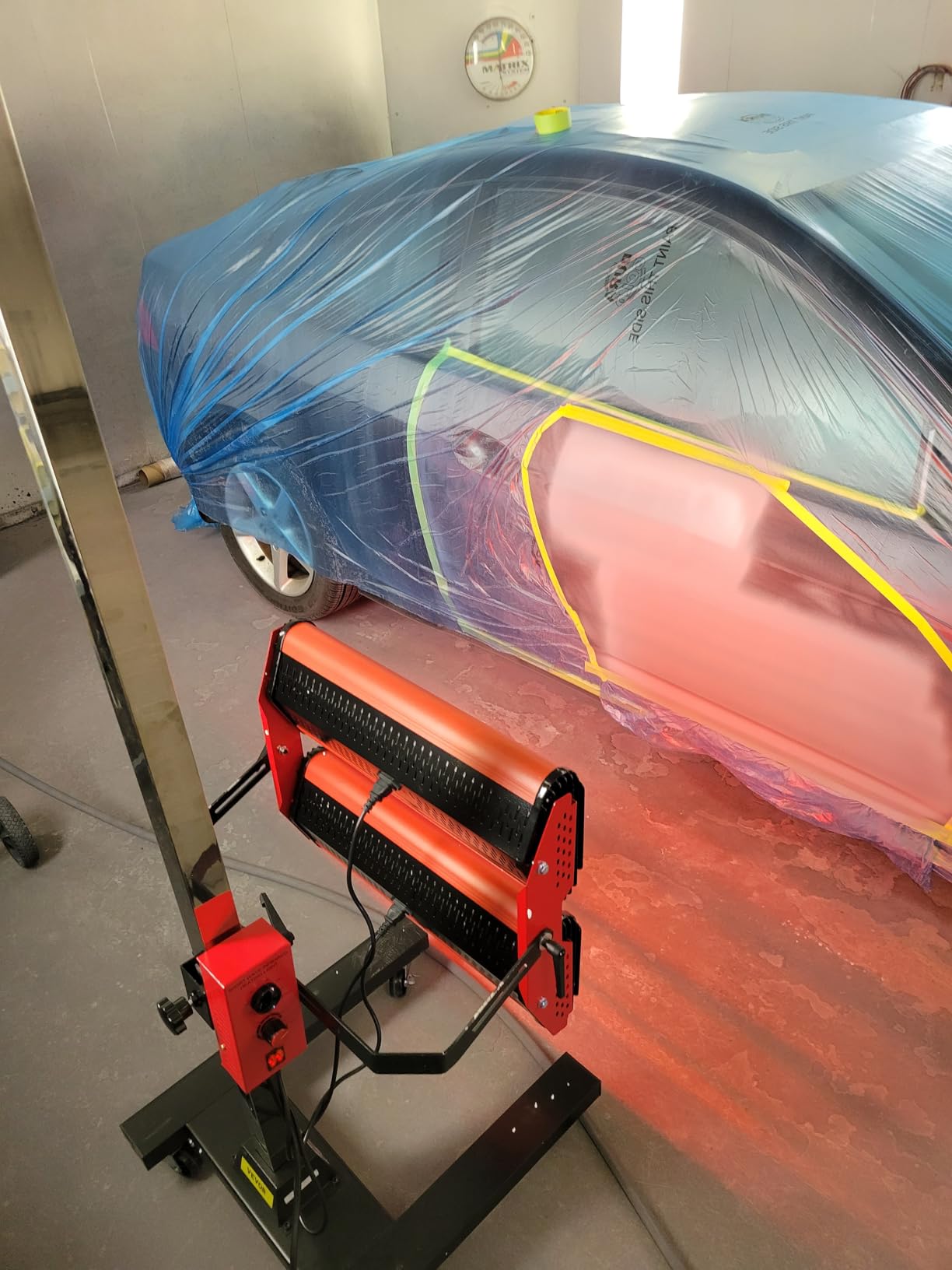 Amazon.com: Bestauto 2000W Baking Infrared Paint Curing Lamp Short Wave ...