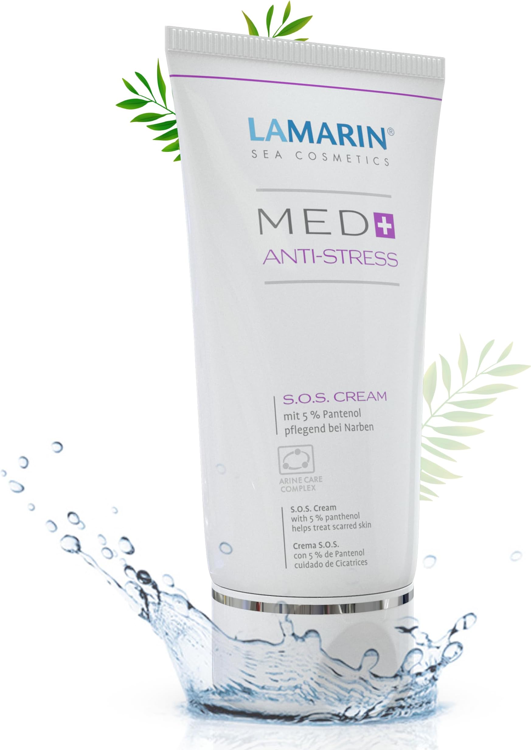 Amazon.com : LAMARIN S.O.S Cream for Scar Treatment and Rejuvenating ...