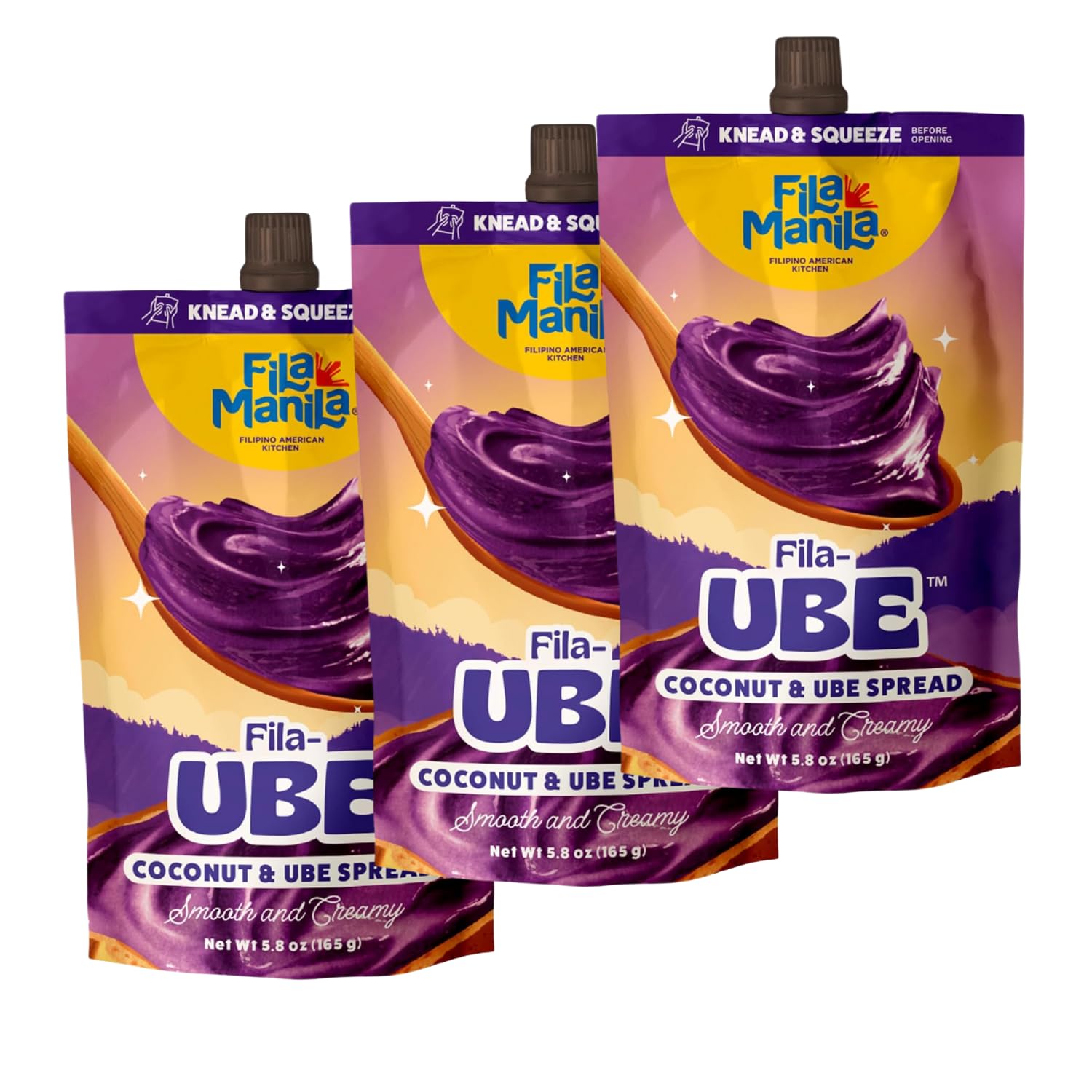 Amazon.com : FilaManila Ube New 2024 Coconut Spread - Filipino Sweet ...
