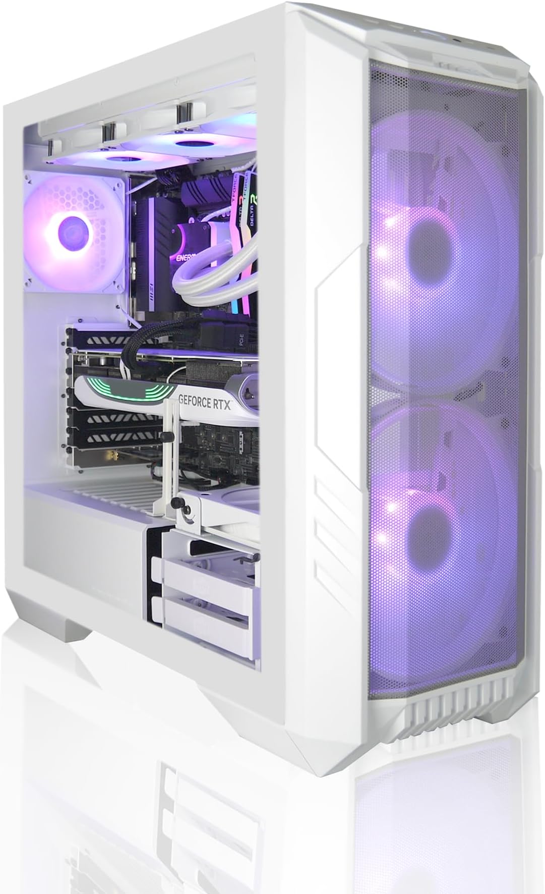 Amazon.com: Skytech Gaming Azure PC Desktop – AMD Ryzen 7 7800X3D 4.2 ...