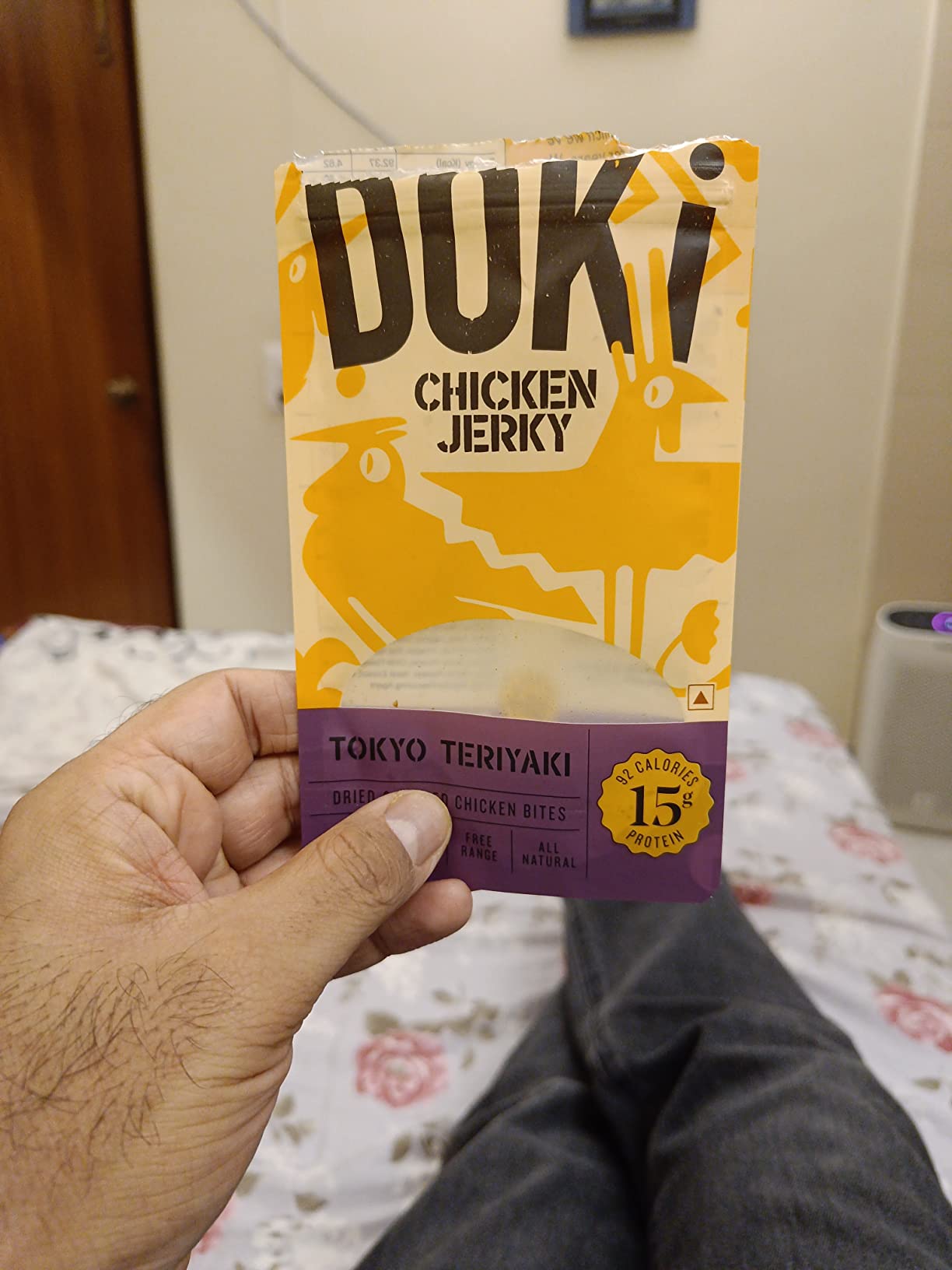 DOKi Chicken Jerky for Humans (5 Flavours) (High Protein, Low Calorie ...