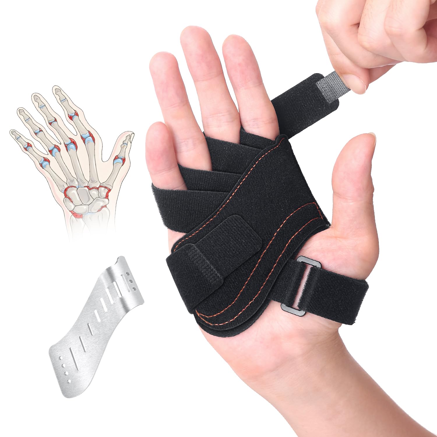 Drfinger Finger Ulnar Deviation Splint Brace Finger Joint Deviation ...