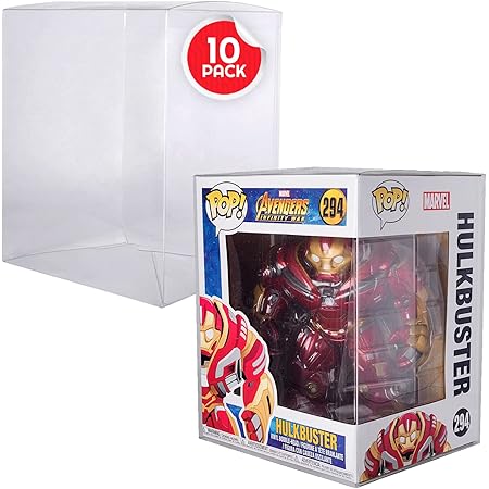 Amazon.com: MALKO 10 Inch Funko Pop Protector | Compatible with All ...