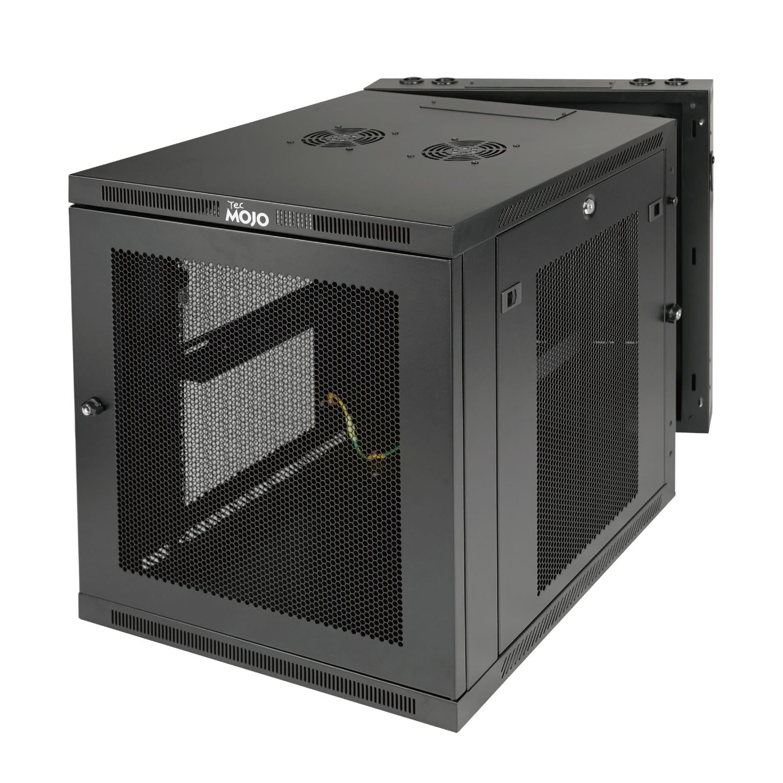 Amazon.com: Tecmojo 12U Wall Mount Server Cabinet,27.6inch Depth ...
