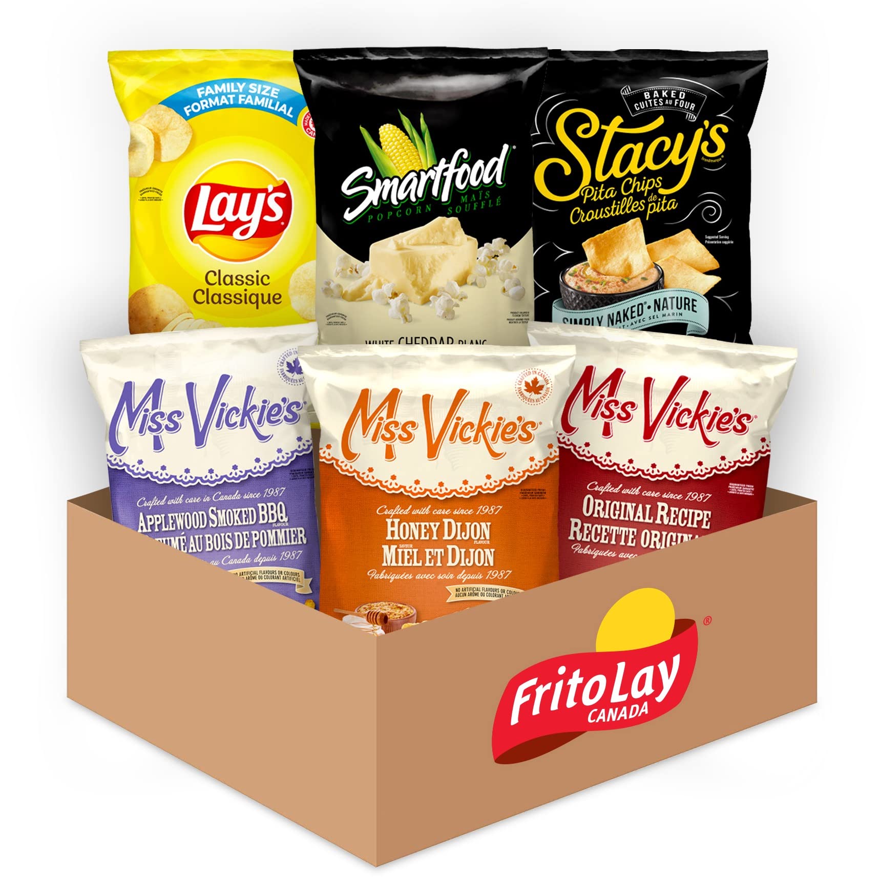 Frito-Lay Night-In Snack Box, Variety Pack, 6 count : Amazon.ca ...