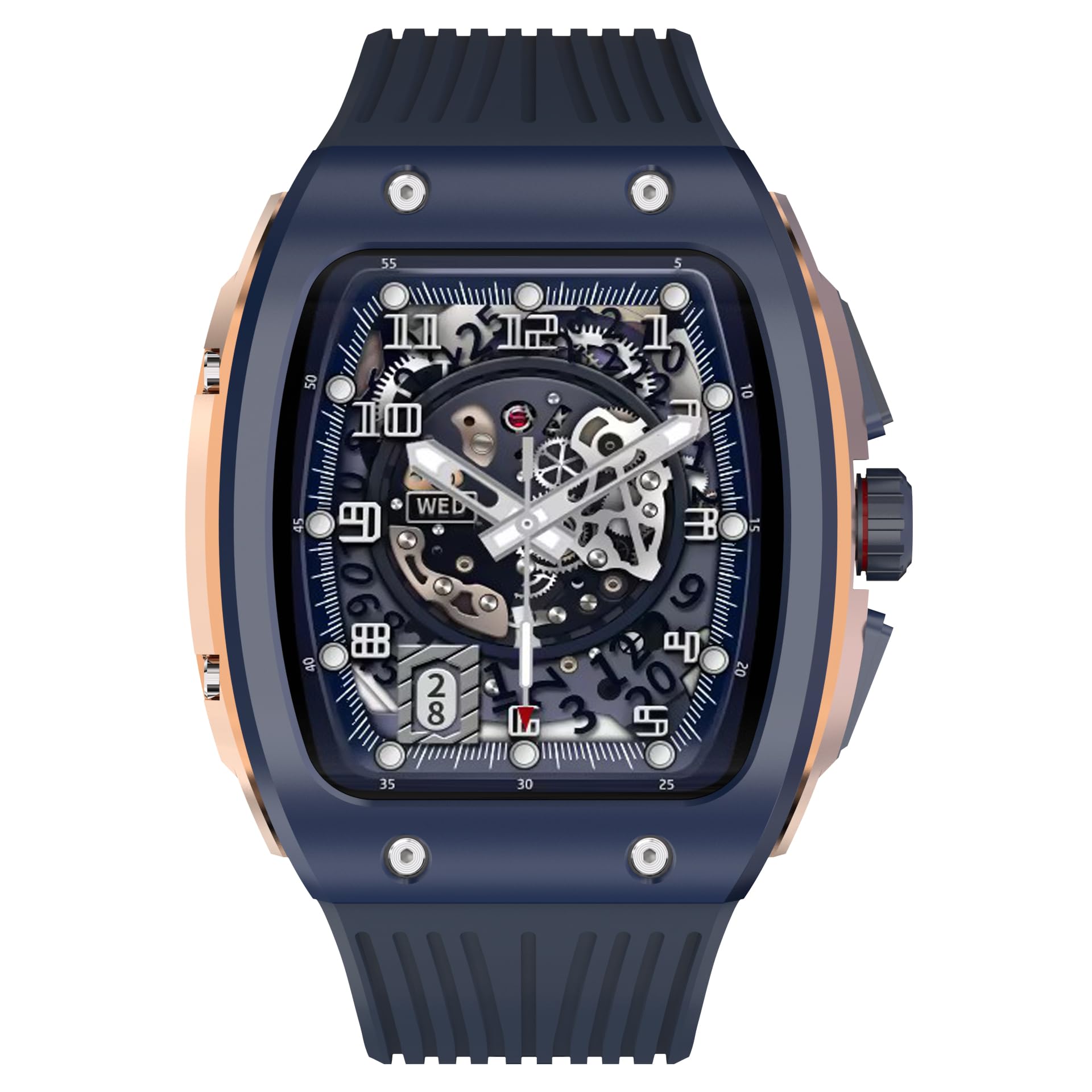 TIMEX Smart Coregen 1.76" (4.47 cm) Display with Functional Crown and BT Calling Smartwatch for ...