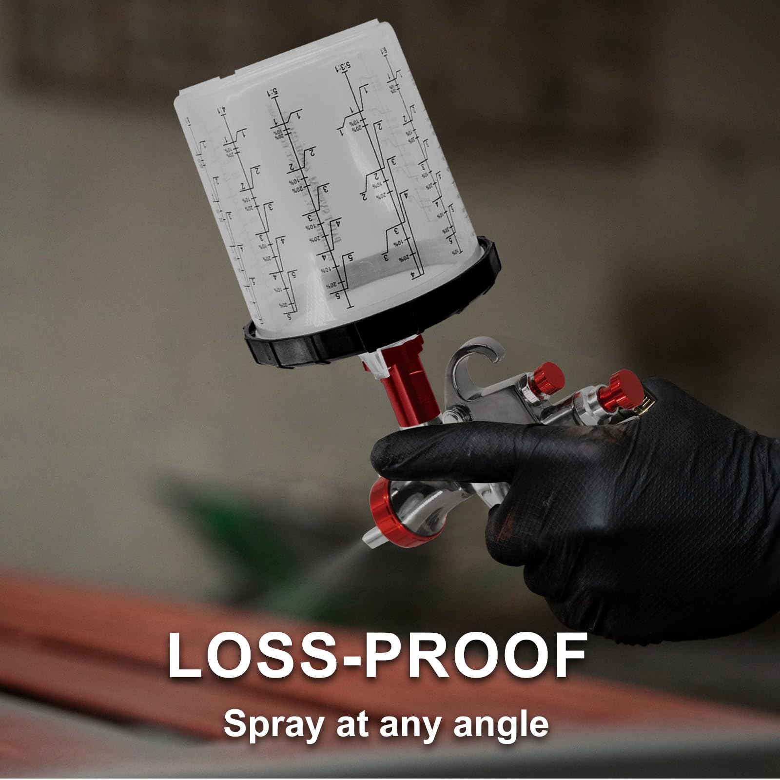 Snapklik.com : Disposable Paint Cups For Automotive Paint Gun, HVLP ...