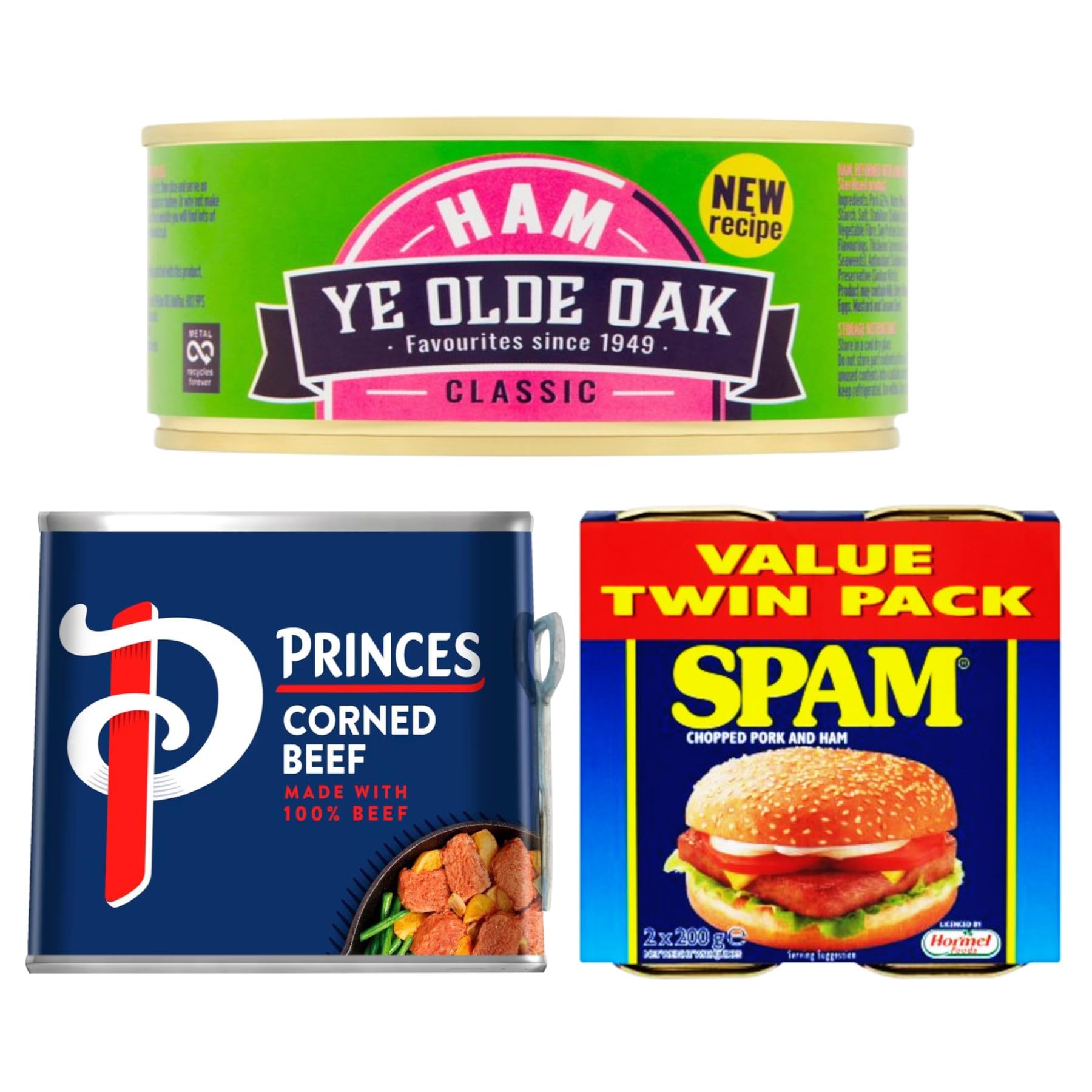 Delicious and Versatile Classic Tinned Meats Bundle - with Princes ...