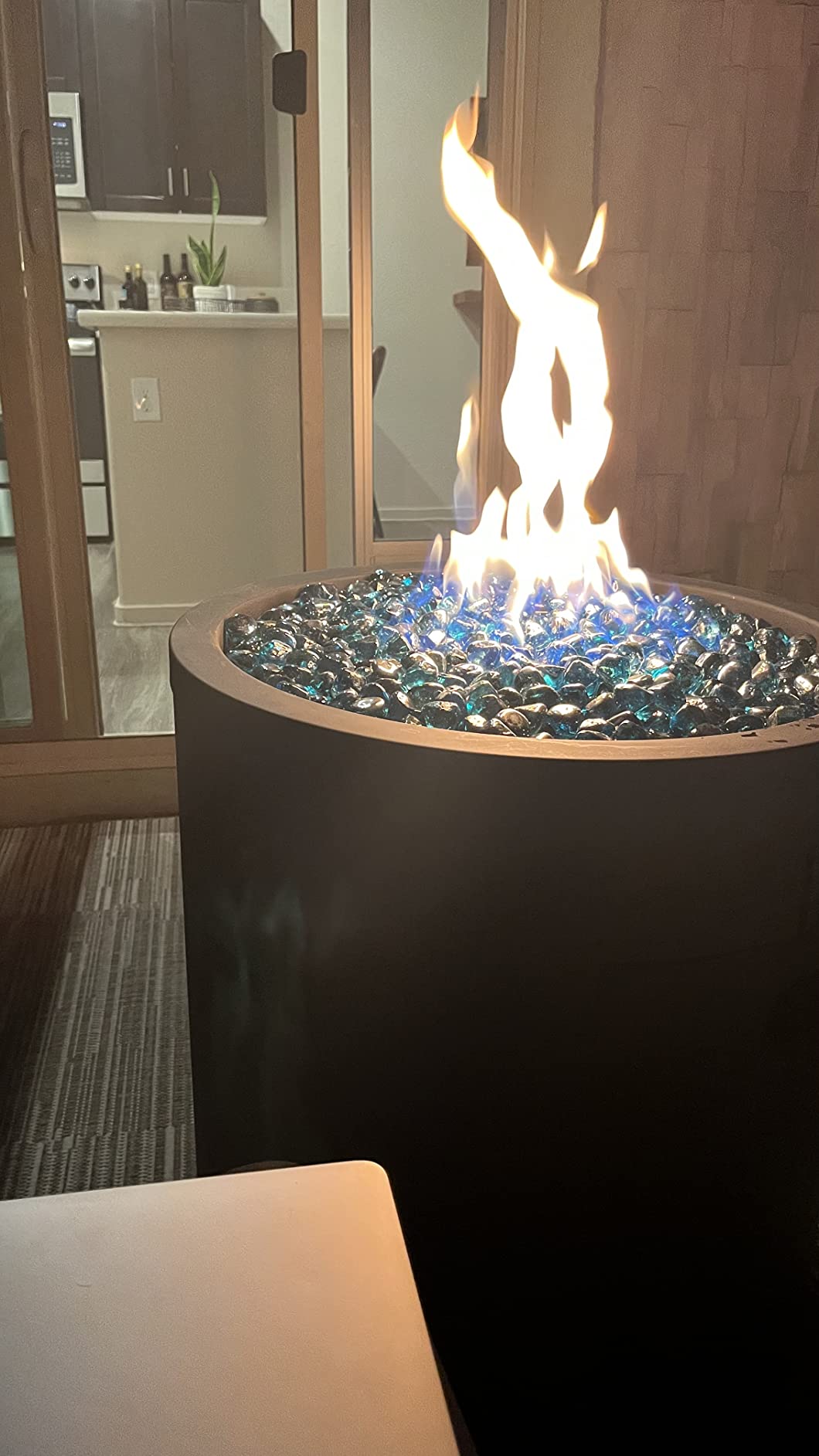 $33/mo - Finance BALI OUTDOORS Gas Fire Pit Propane Fire Column, 23 ...