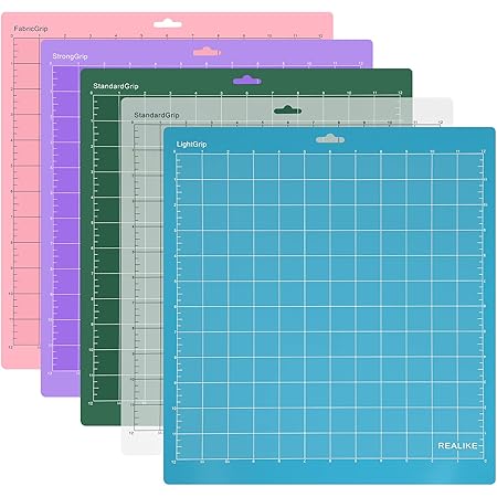Amazon.com: REALIKE Variety Cutting Mat for Cricut Maker 3/Maker ...