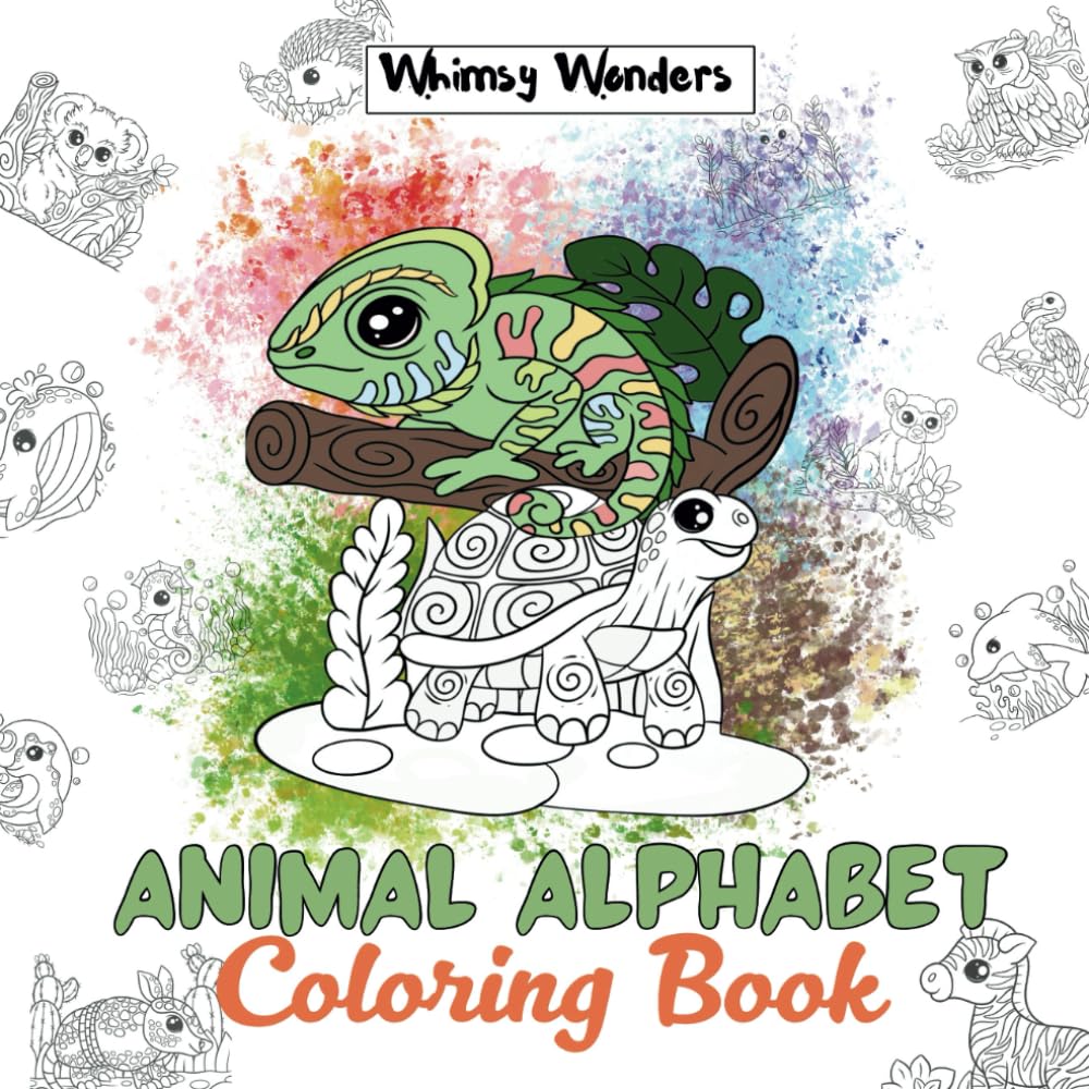Animal Alphabet Coloring Book: A Fun and Educational Coloring Journey ...