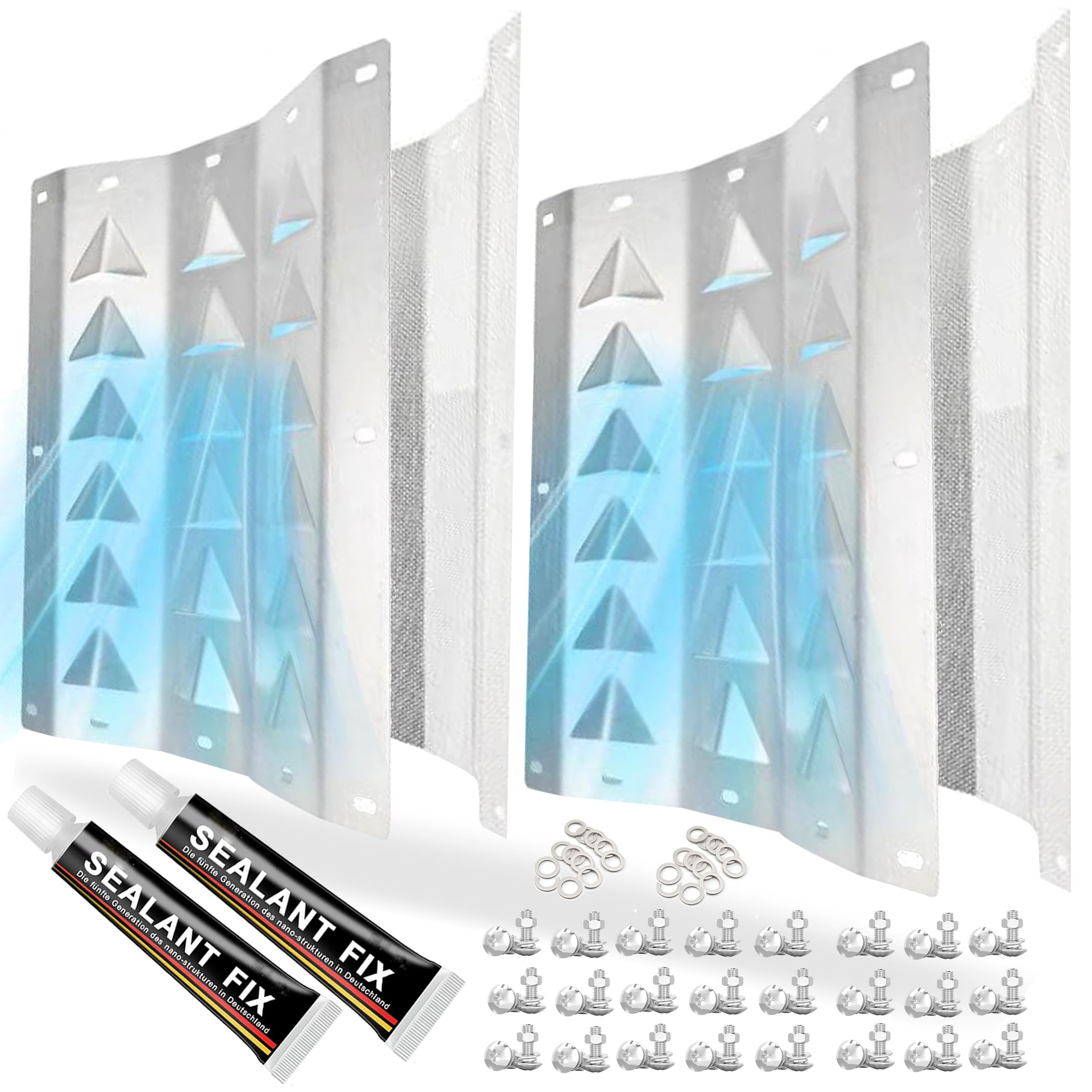 Shipping Container Air Vent Kit Cross Flow Ventilation Preventing ...