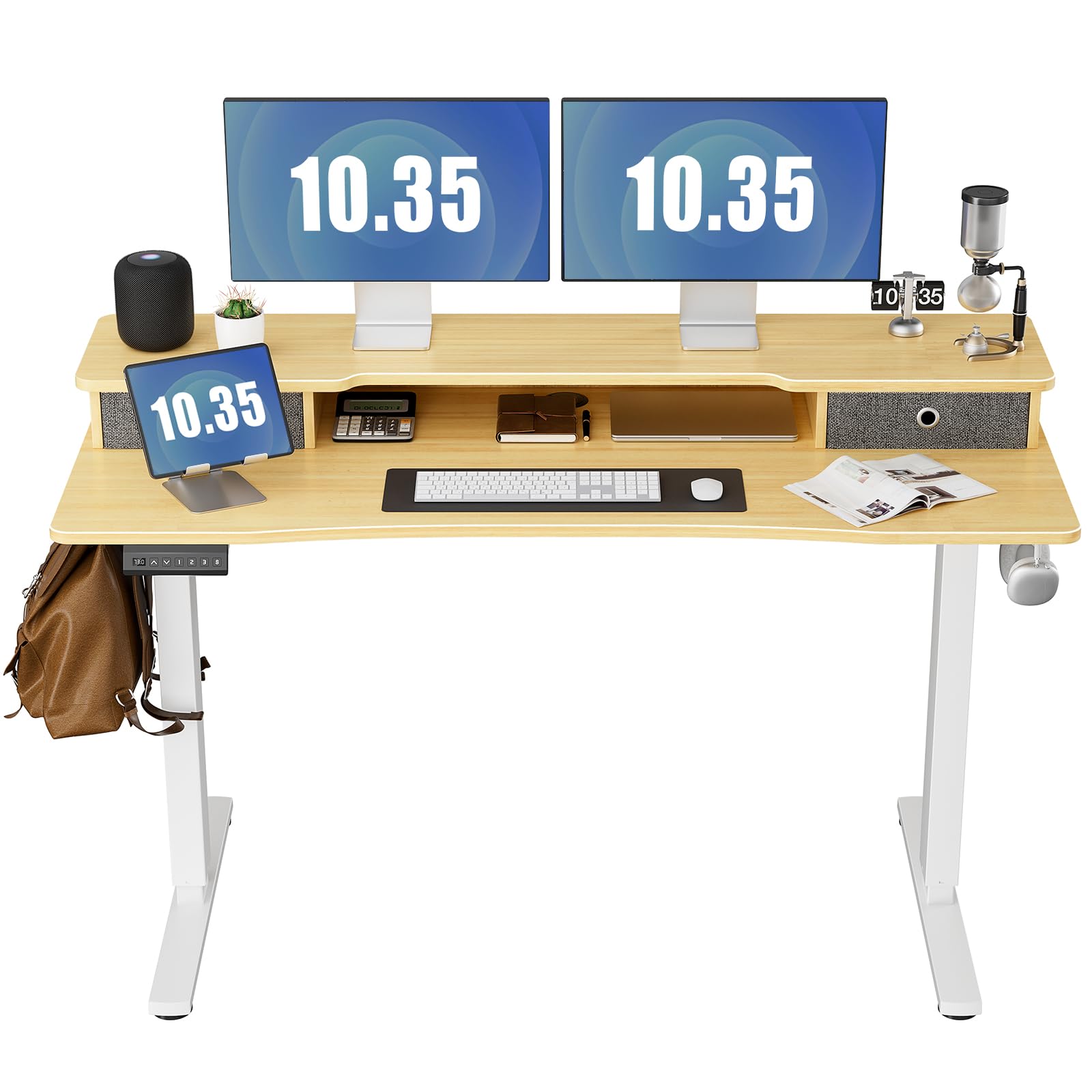 Snapklik.com : DUMOS 55 Inch Electric Standing Desk