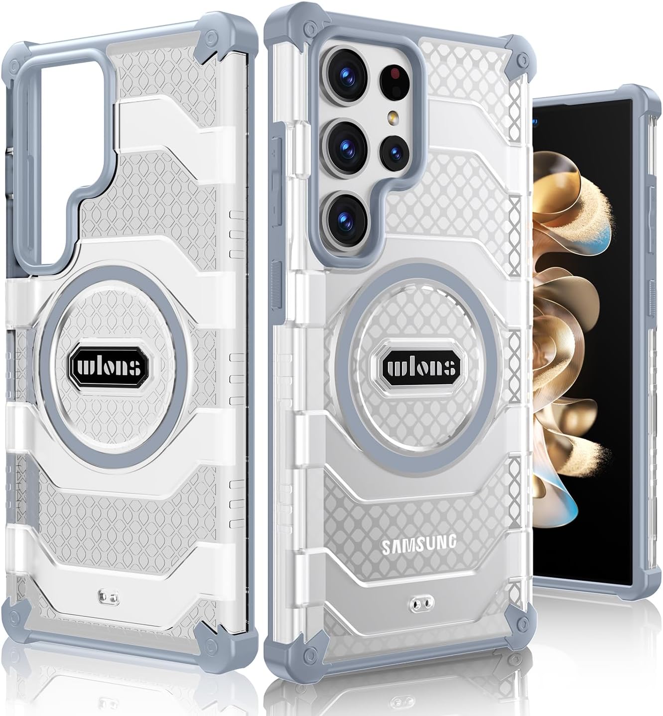 Amazon.com: sheheme Strong Magnetic for Samsung Galaxy S24 Ultra Case ...